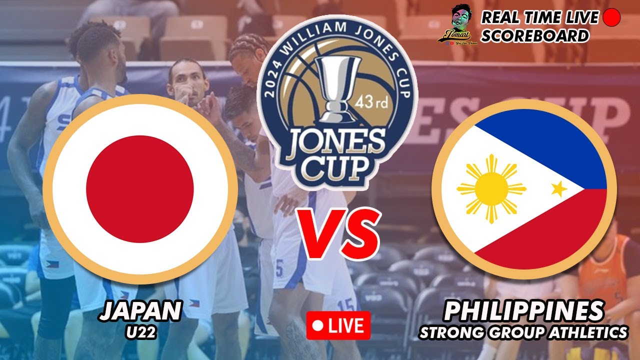 🔴LIVE JAPAN VS PHILIPPINES 2024 43RD WILLIAM JONES CUP 07-19-2024 - YouTube