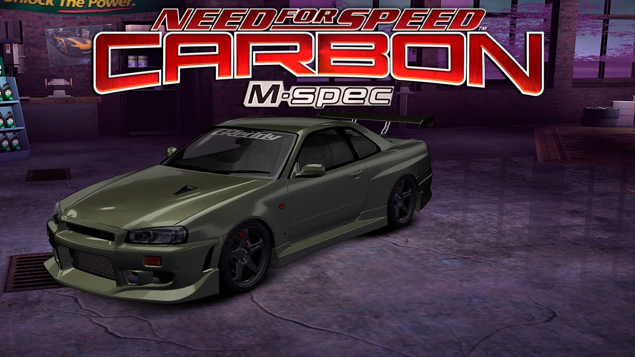 Need for Speed: Carbon M-spec - SKYLINE R34 GT-R com kit C-West! #13 ...