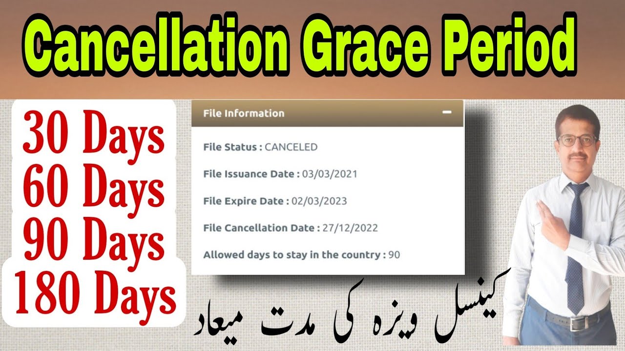 How to check Visa Cancellation Grace Period || Easy Smart Forms - YouTube
