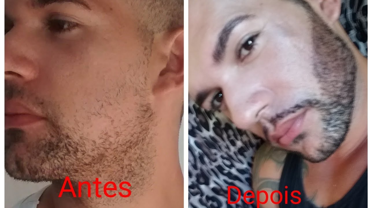 Preenchendo a barba com henna - YouTube