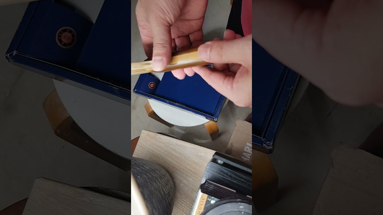 Review Darker Speed 90 ST 1ply Kiso Hinoki blade made in Japan. - YouTube