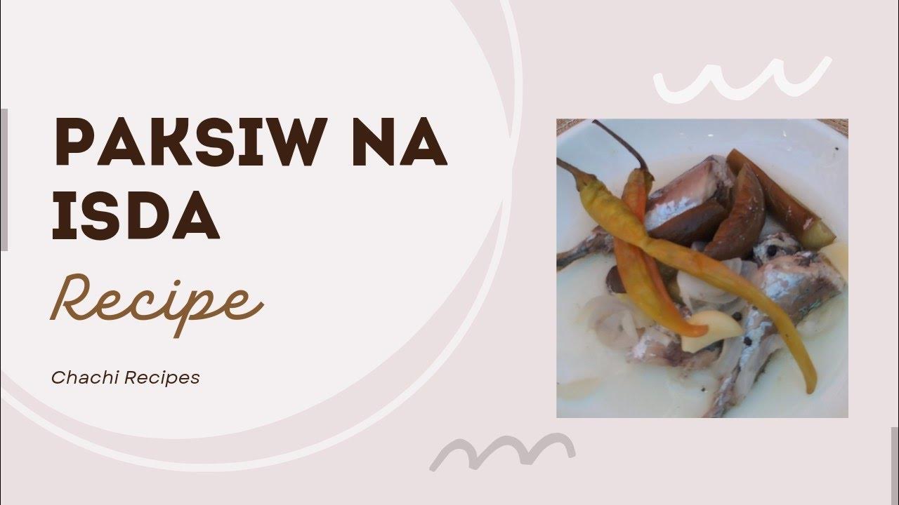how to cook paksiw na galunggong || PAKSIW NA ISDA - YouTube