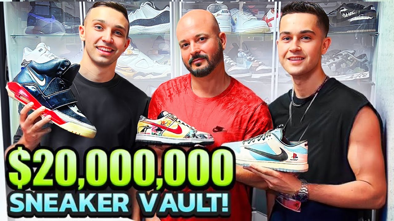 Inside The $20,000,000 Sneaker Vault At Project Blitz - YouTube