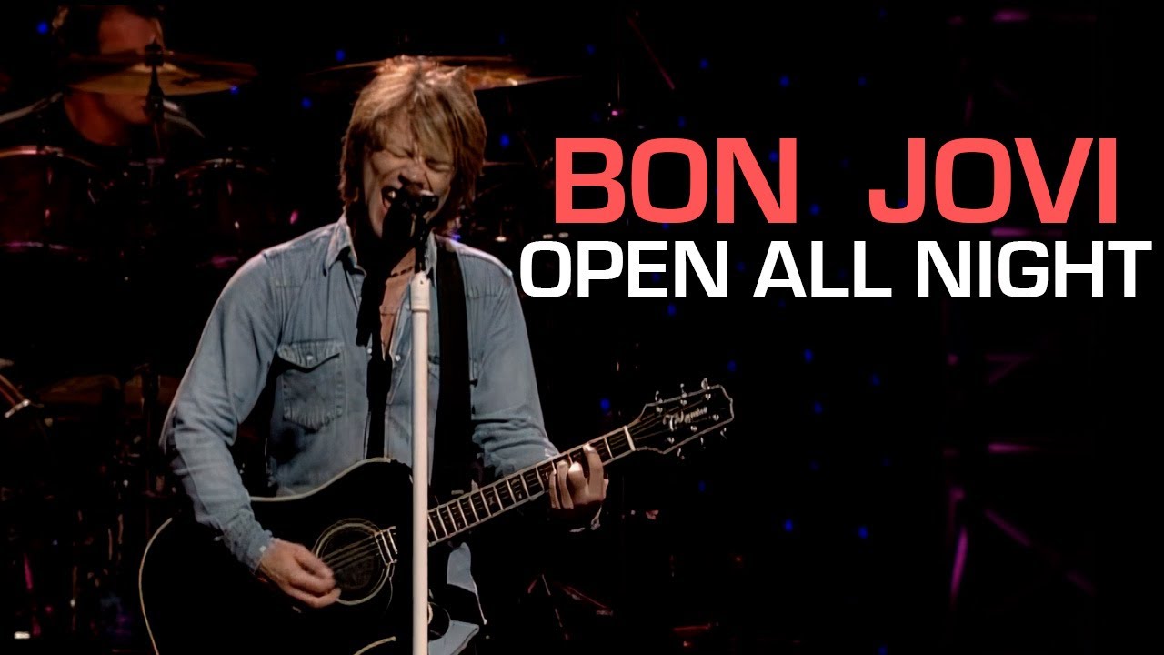 Bon Jovi - Open All Night (Subtitulado) - YouTube