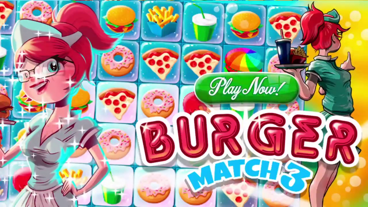 BURGER MAtch 3 Trailer - YouTube