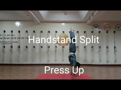 Cara Handstand Split Press dengan mudah by Semmyoga - YouTube
