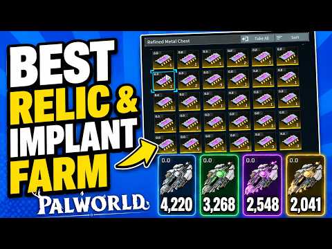 Palworld 1.0 – Best Ancient Relic Farm Location | Get Implants Fast