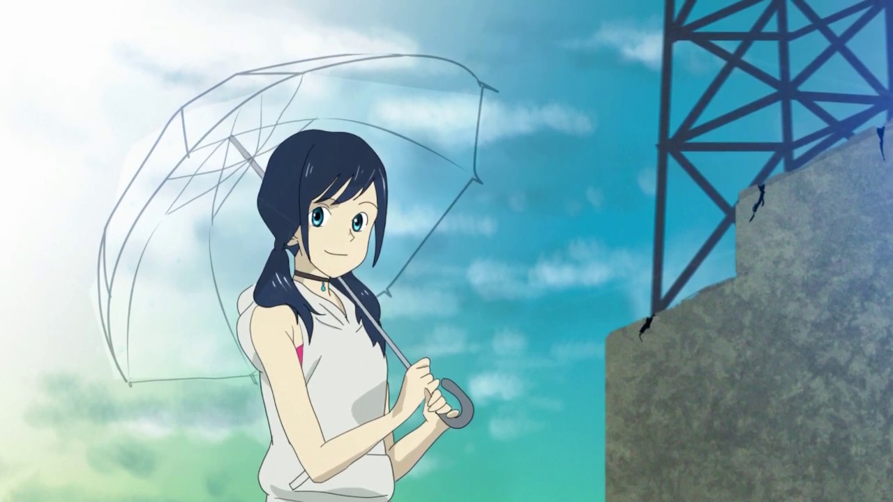 Drawing Hina from "weathering with you" |PHOTOSHOP CC | SPEEDPAINT ...