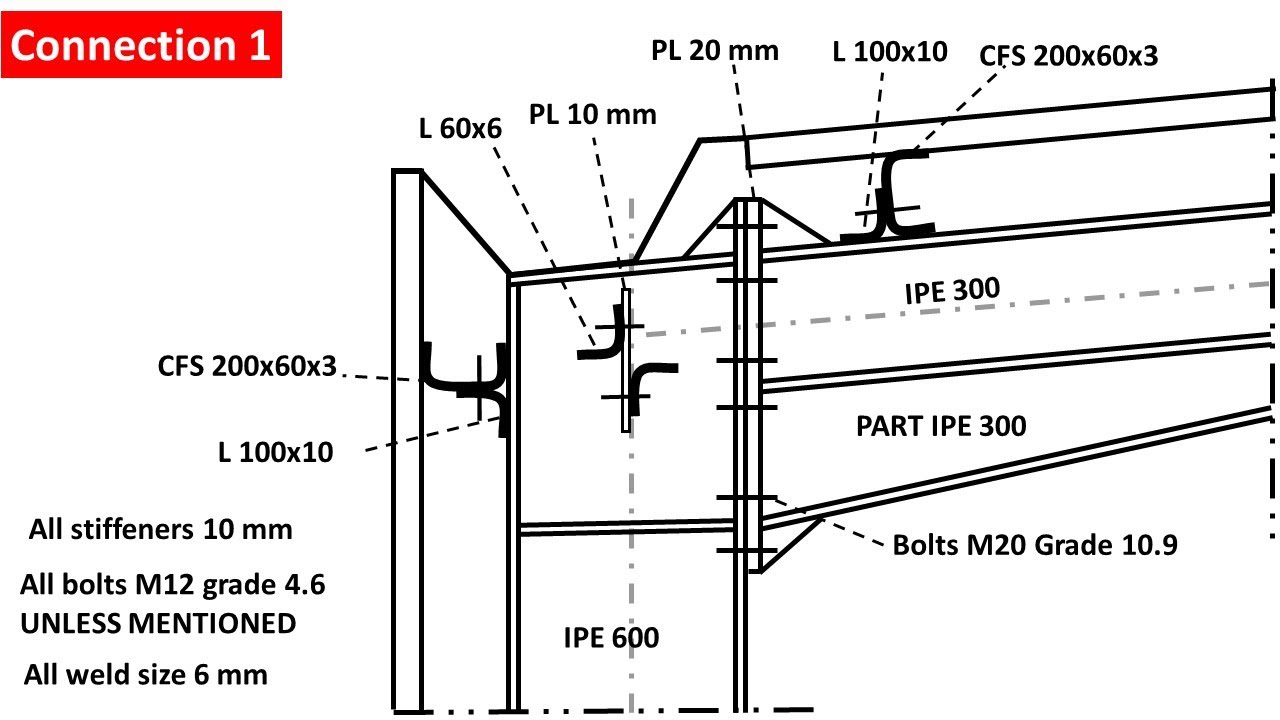 Steel Detailing - Connection [1] - YouTube
