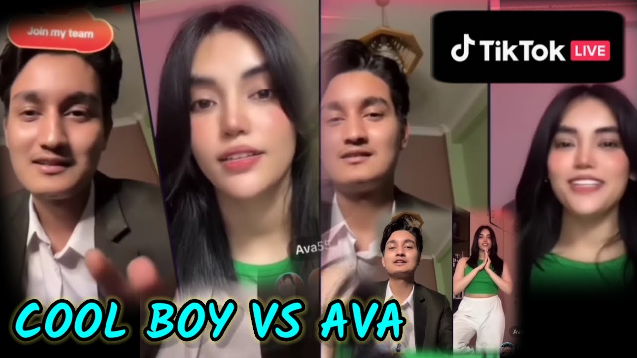 COOL BOY VS AVA TIKTOK LIVE।। FUNNY VIDEO।। - YouTube