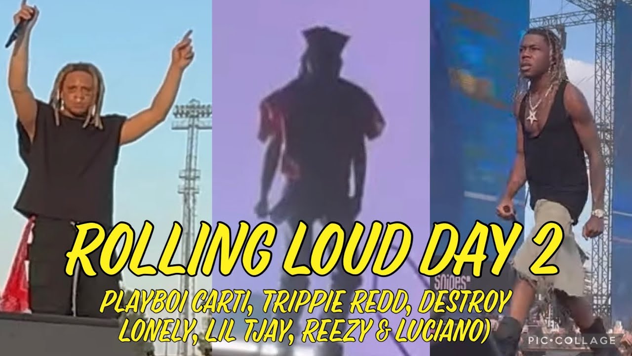 ROLLING LOUD DAY 2 | Playboi Carti, Trippie Redd, Destroy Lonely & uvm ...