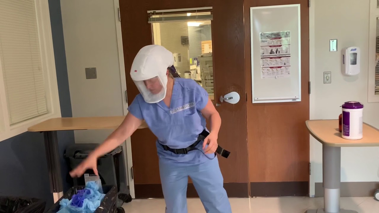 Don and doff PAPR - YouTube