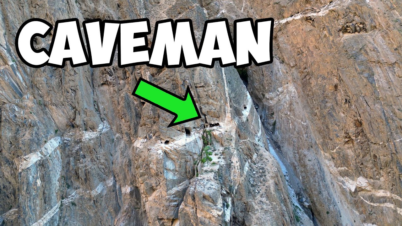 CAVEMAN Spotted in Pakistan (Minecraft irl) - YouTube