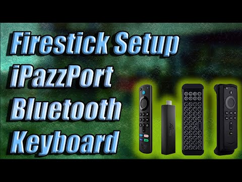 iPazzPort Bluetooth Keyboard How to setup FireTV NVidia Shield