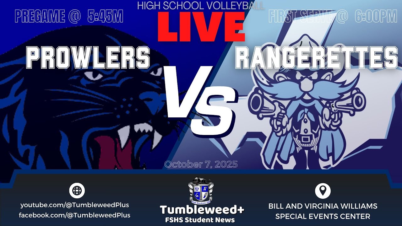 Fort Stockton Prowlers VS. Greenwood Rangers - Tumbleweed+ Volleyball ...
