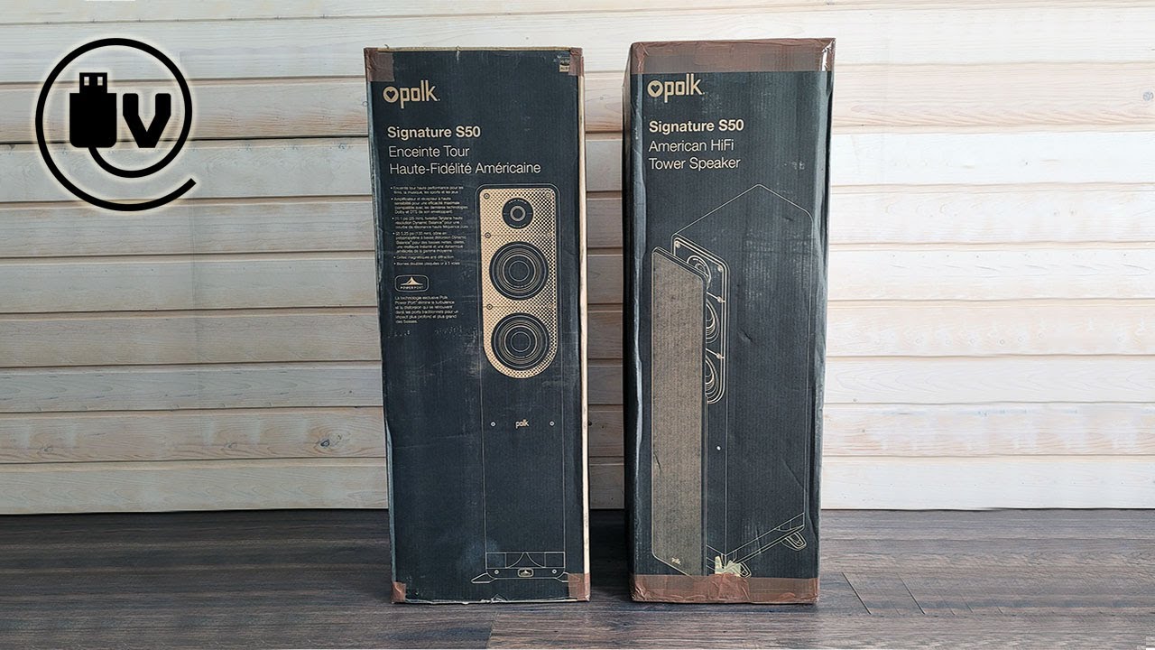 Polk Audio Signature Series S50 Tower Speakers - The Unbox Minute ...