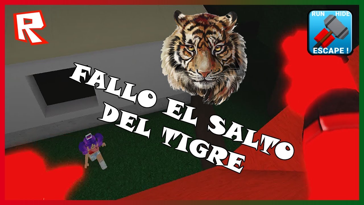 FALLO EL SALTO DEL TIGRE A CRYSTAL | FLEE THE FACILITY ROBLOX - YouTube