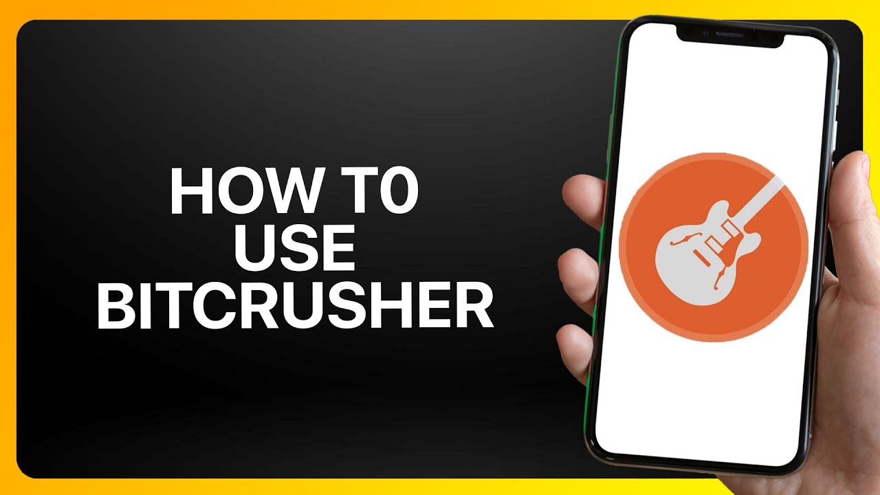 How to Use Bitcrusher In GarageBand Tutorial - YouTube