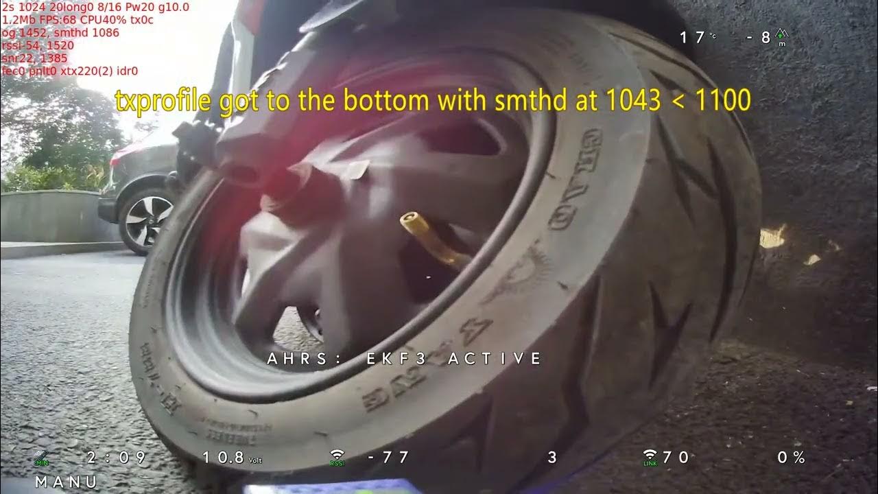 OpenIPC Adaptive Link + msposd GS Multi-Line OSD Test - YouTube