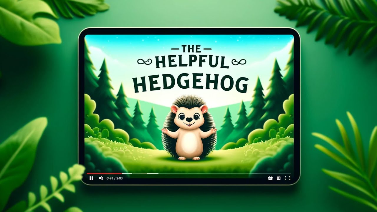🌲 The Helpful Hedgehog 🦔 | Story Time for Kids | Kids Story In English ...