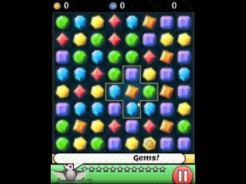 Gem jem party match3 game score 898200 - YouTube