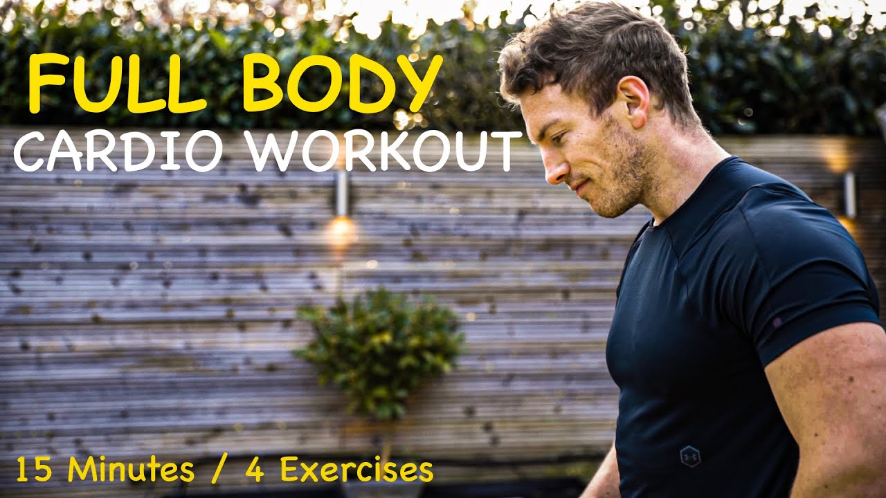 15 Minute CARDIO Workout | DB's ONLY (4 EXERCISES) - YouTube