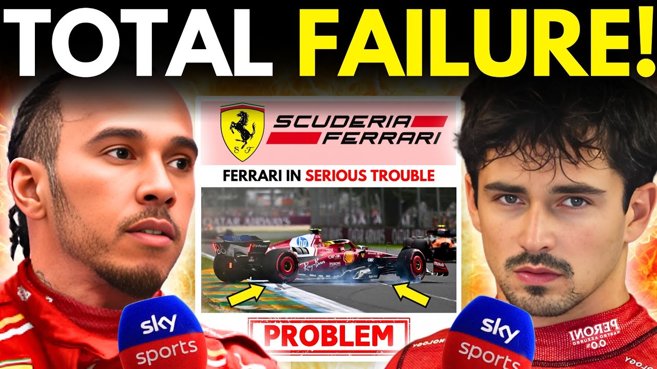 Ferrari Just Had A HUGE PROBLEM After A BAD SHOW During F1 Australia ...