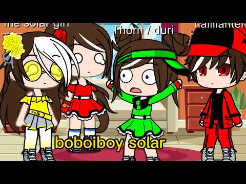 mata dia merah😱 boboiboy elemental gach club boboiboy elemental meme