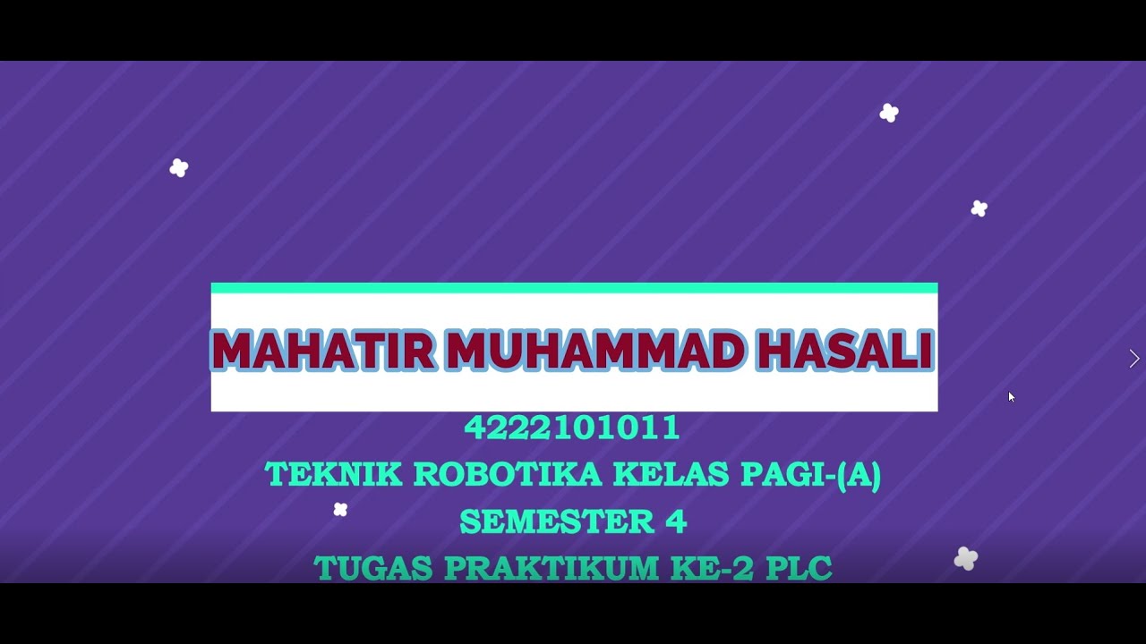 TUGAS PRAKTIKUM KE-2 PLC TENTANG 'INSERT SET DAN RESET COIL'_4222101011 ...