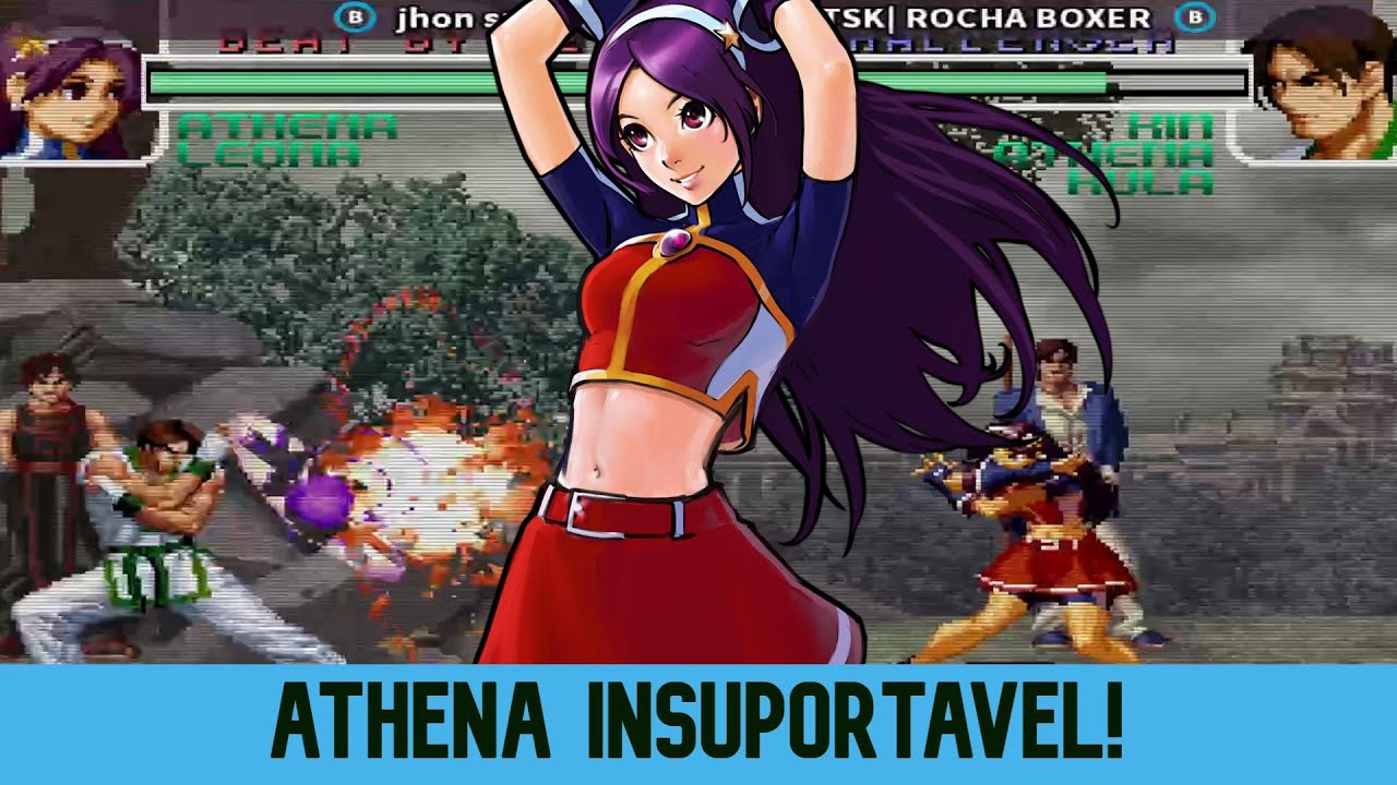 DUELO DE ATHENA X ATHENA | KOF 2002 | ROCHA BOXER VS JHON - YouTube