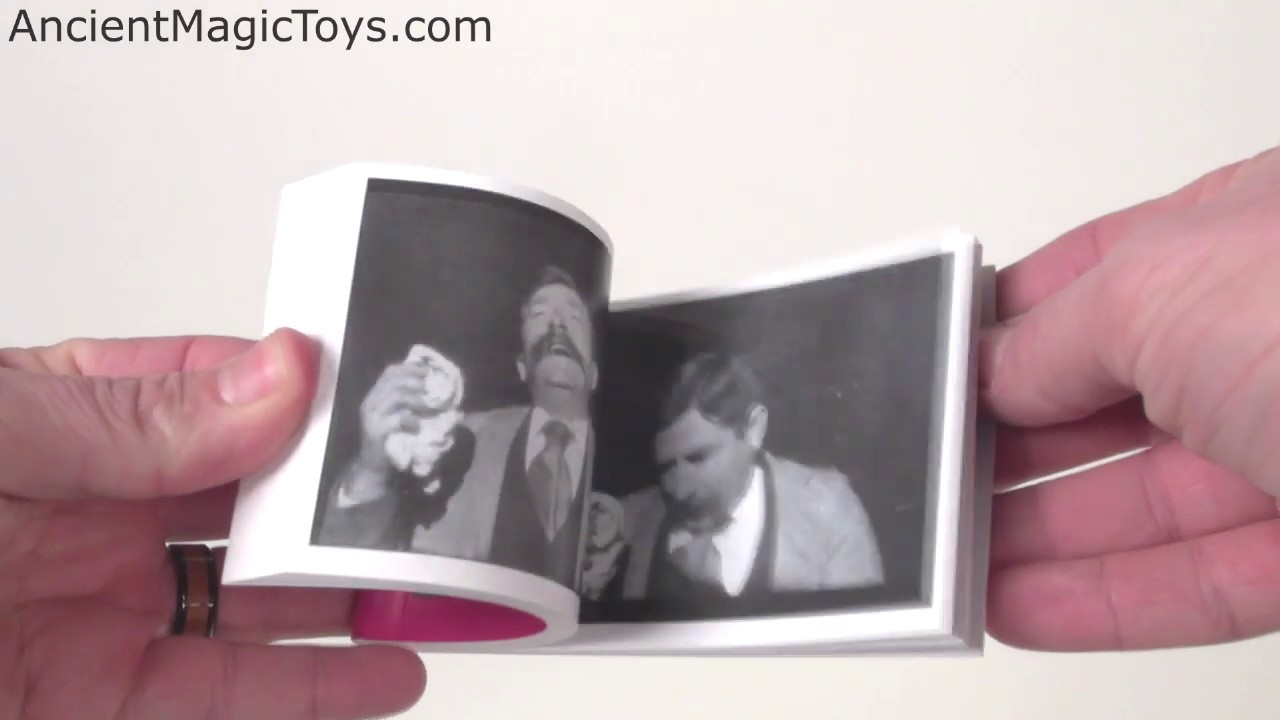 Thomas Edison Flipbooks flip book - YouTube