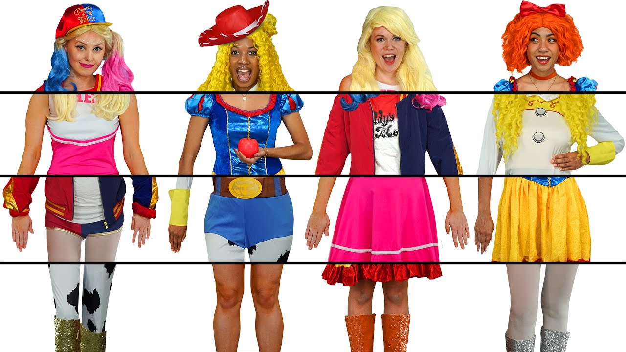 COSTUME SWITCH UP. THE SUPER POPS MYSTERY CLOTHES SWAP FOR HALLOWEEN ...