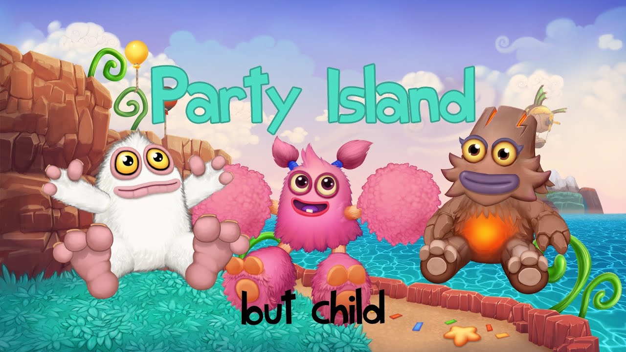 (MSM DOF) Party Island but it's their young sounds - YouTube