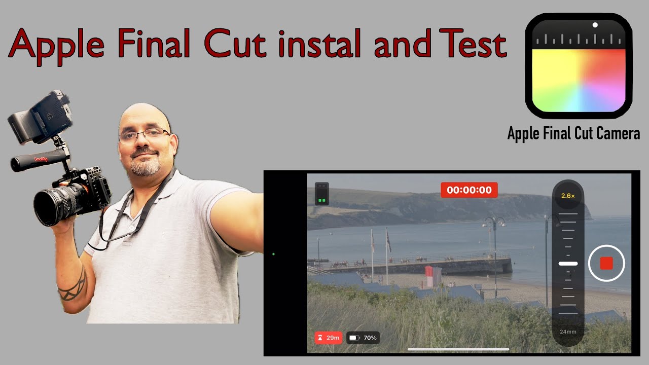 Apple Final Cut Camera instal and First Test - YouTube