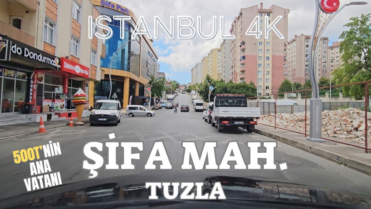 Istanbul 4K Drive in Tuzla Şifa Neighborhood – Eastern Edge of Istanbul ...