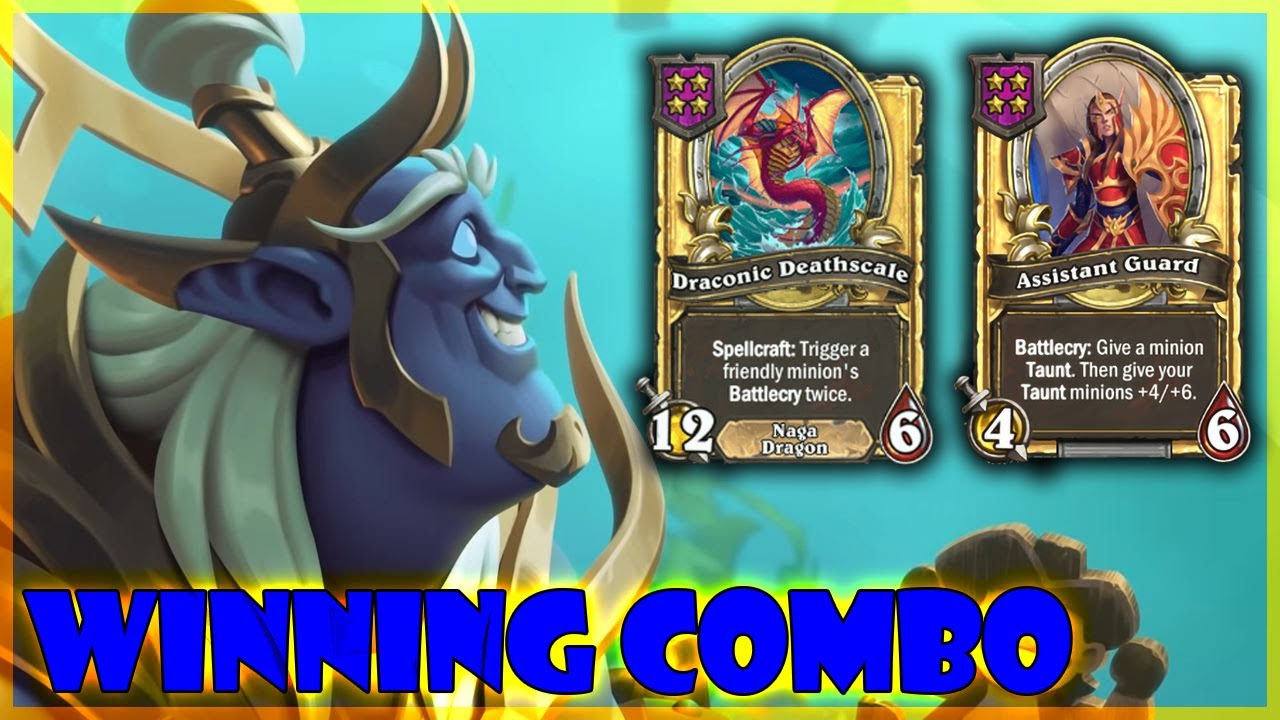 WINNING COMBO - Hearthstone Battlegrounds - Ambassador Faelin - YouTube