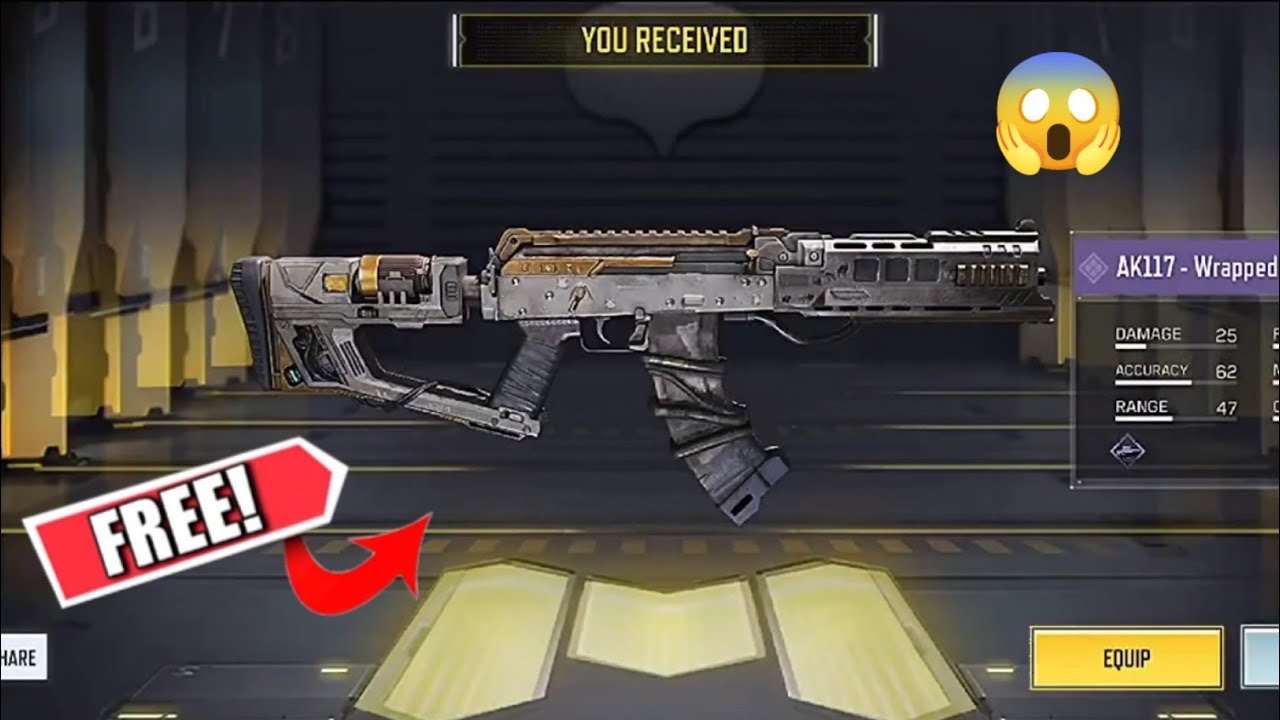 *NEW* Call of Duty Mobile - How to get FREE AK117 - Wrapped in CODM! (2024) - YouTube
