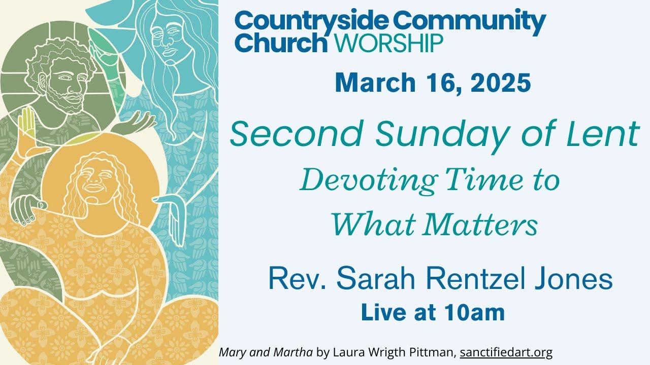 Sunday, March 16, 2025, 10 AM LIVE Worship Service - YouTube