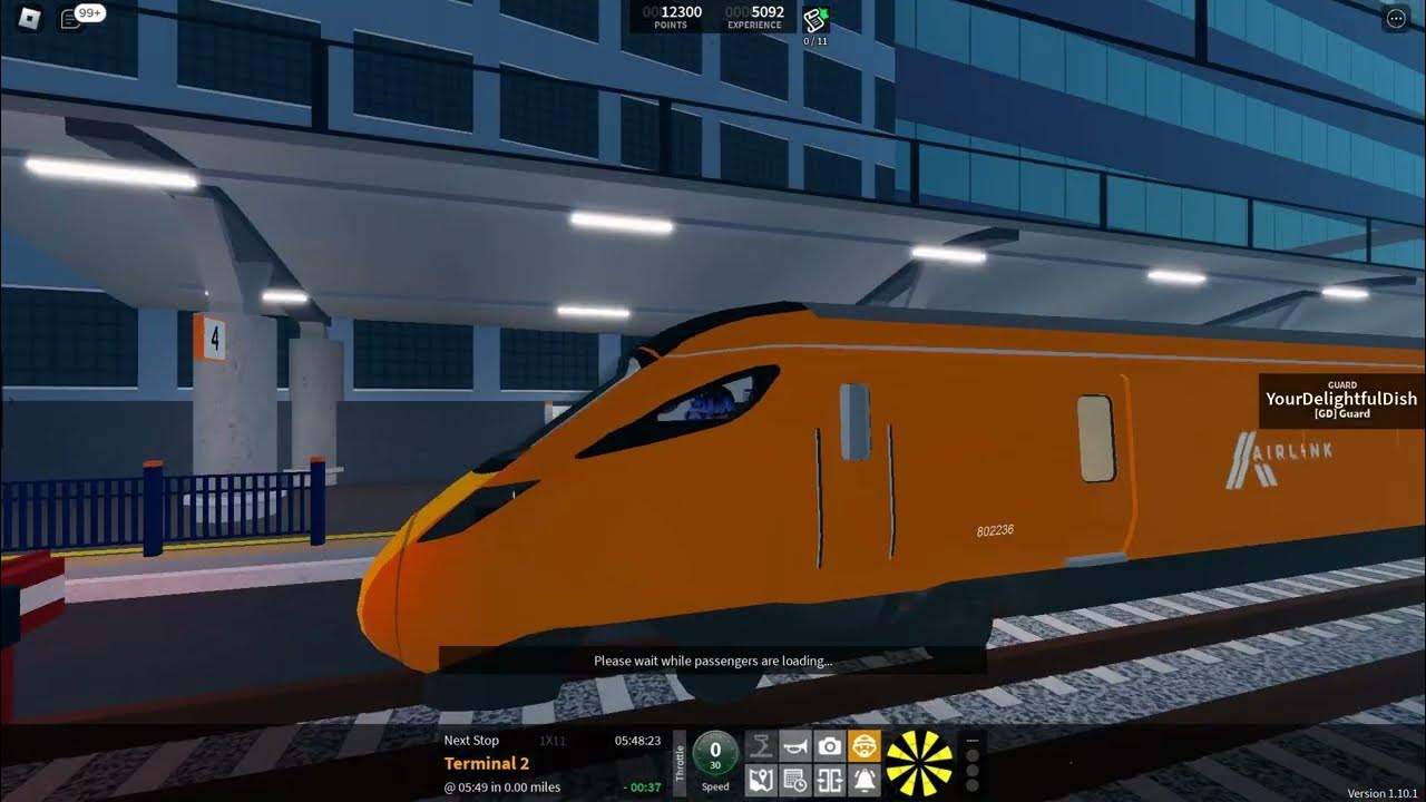 ROBLOX [HD] - SCR V1.10.1 - Class 802 - Airlink R059 Stepford Central To Terminal 2 - YouTube
