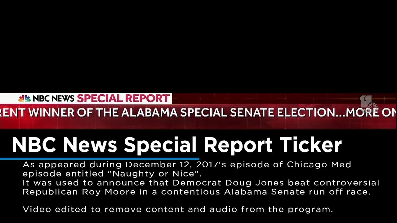 NBC News Special Report Ticker December 12, 2017 - YouTube