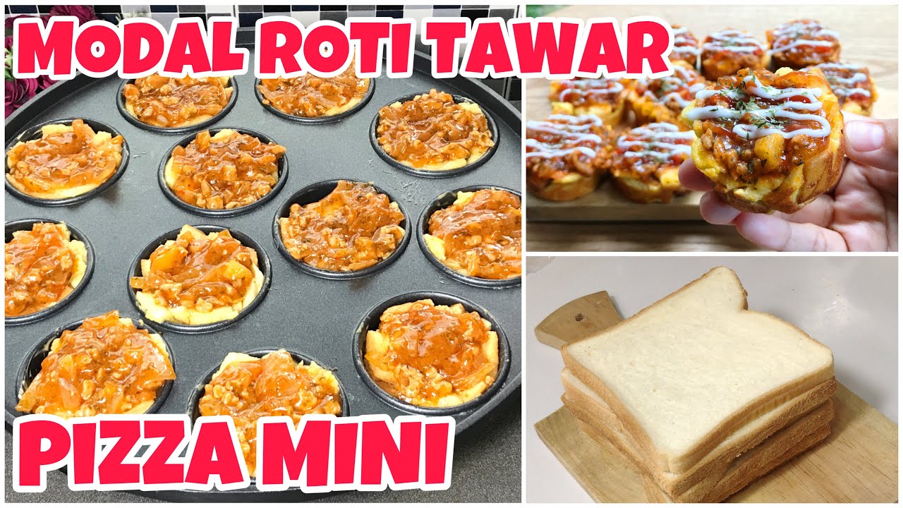 Ide Jualan Jajanan Murah | Resep Pizza Mini | Resep Pizza Roti Tawar ...