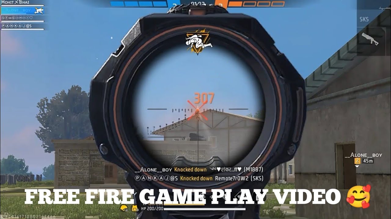 Free fire Game Play 😎 Video OLD - YouTube