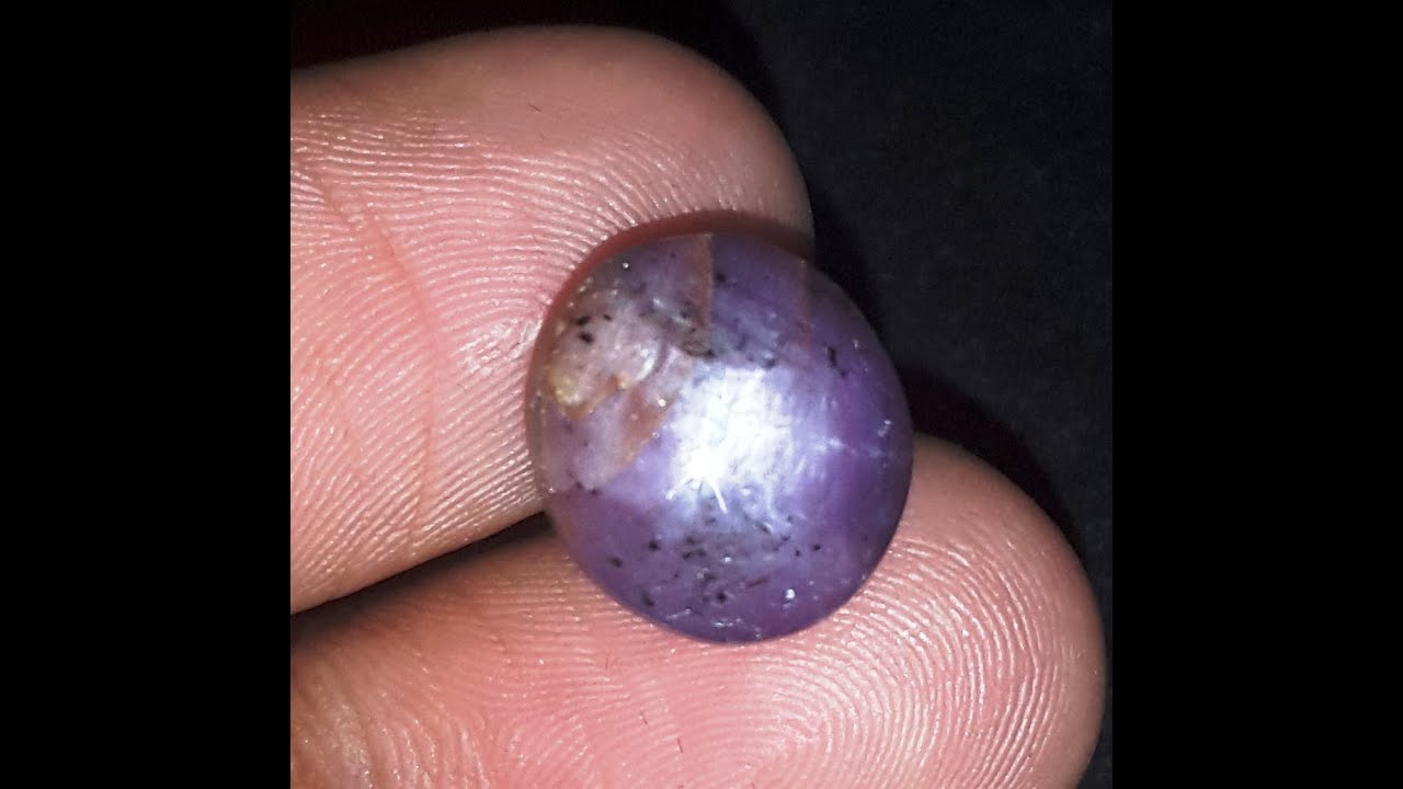 2.44 Carats Natural Purplish Red Star Ruby Certificate no. AK2203150413 ...