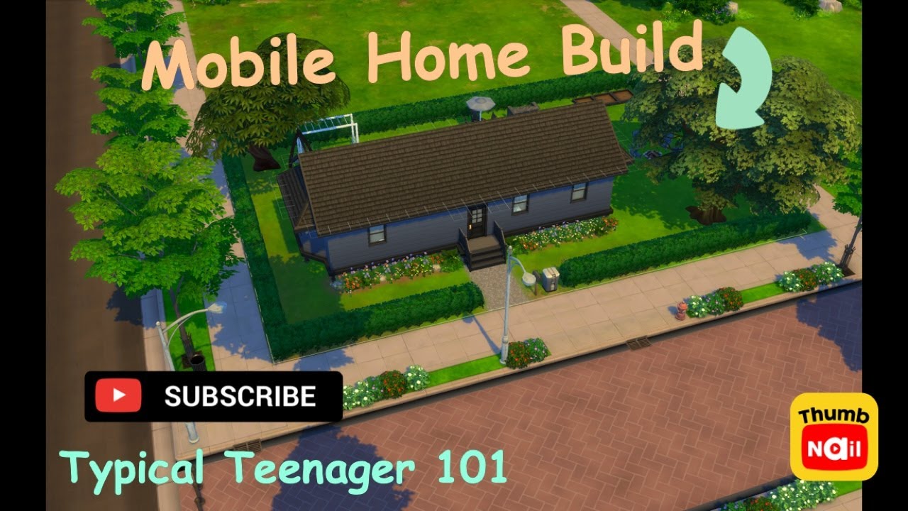 Building A Mobile Home | Sims 4 - YouTube