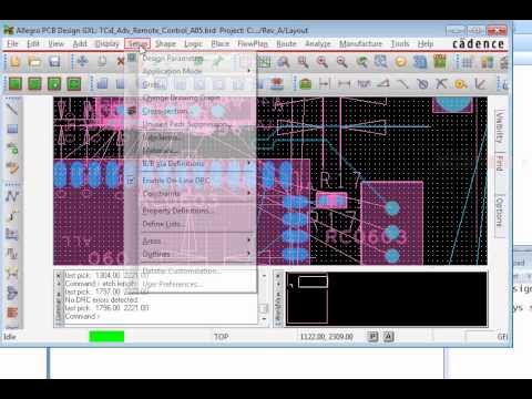 How to always show etch length while routing in Allegro - YouTube