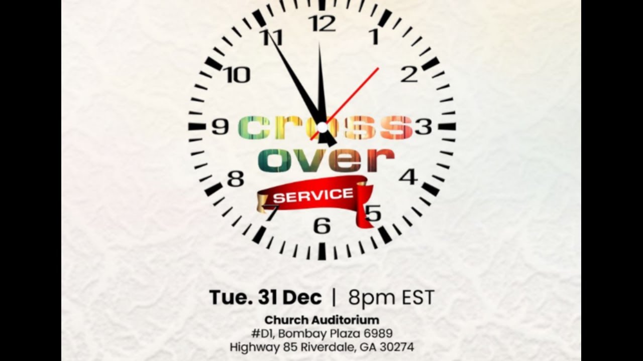 CROSS-OVER SERVICE into 2025 | (MFM Riverdale) 12/31/24 - YouTube