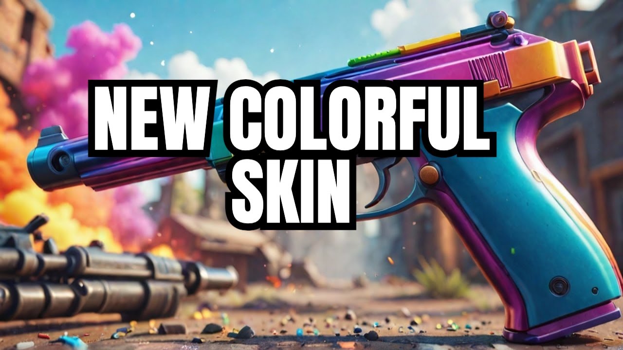 Unlocking RAINBOW GUN in Warzone! New Colorful Gun Skin - YouTube