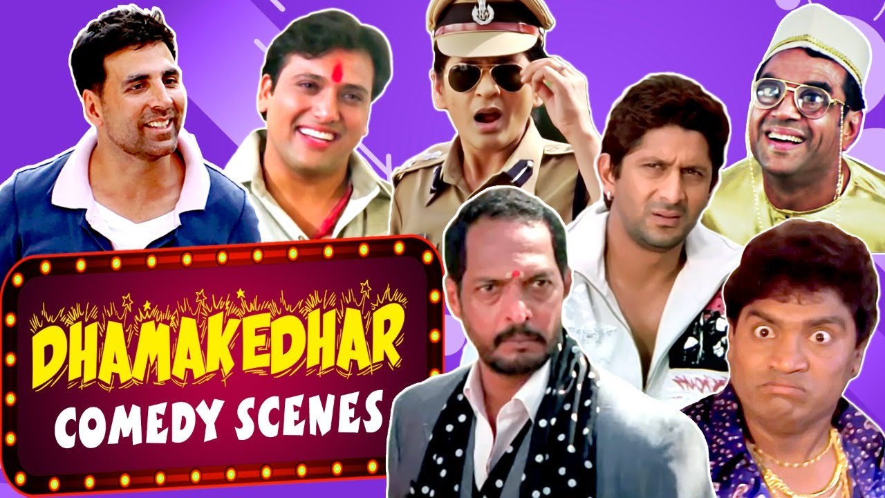 Best Hindi Comedy Scenes | Dhamakedhar Comedy Scenes | Welcome - Dhol ...