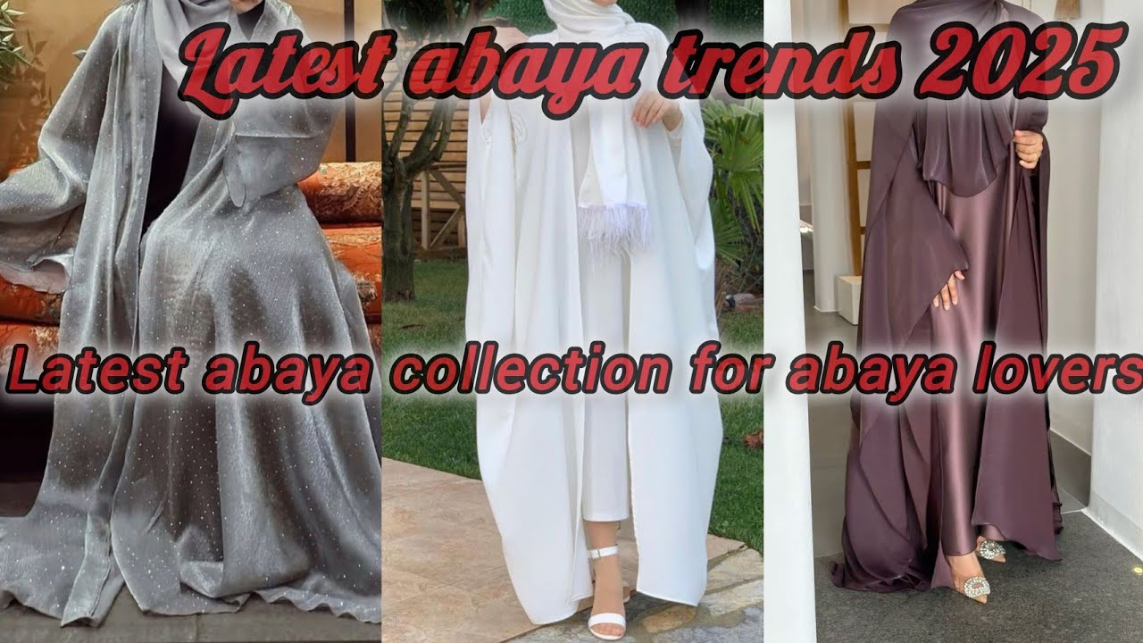 Latest Abaya Designs 2025 | Elegant & Modern Styles Trendy Abaya ...