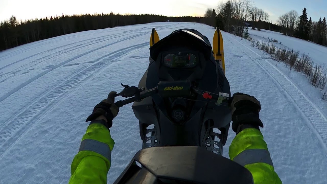 Gopro max 360 snowmobiling wheelies raw footage 2020 - YouTube